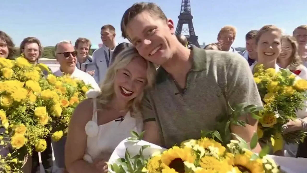 Olympic gold medalist Justin Best to marry Lainey Duncan in ...