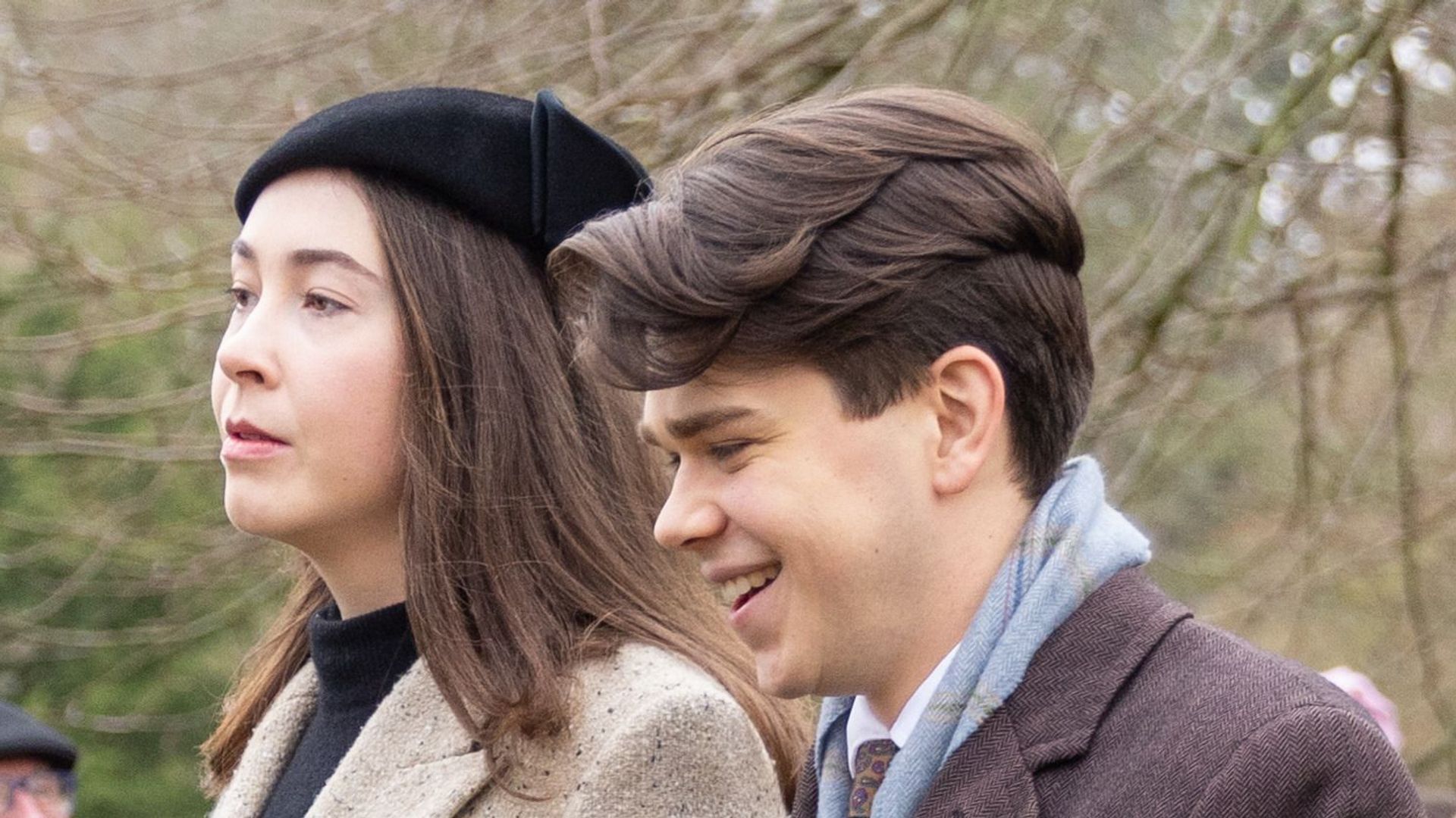 Samuel Chatto makes rare appearance with artist girlfriend in family first