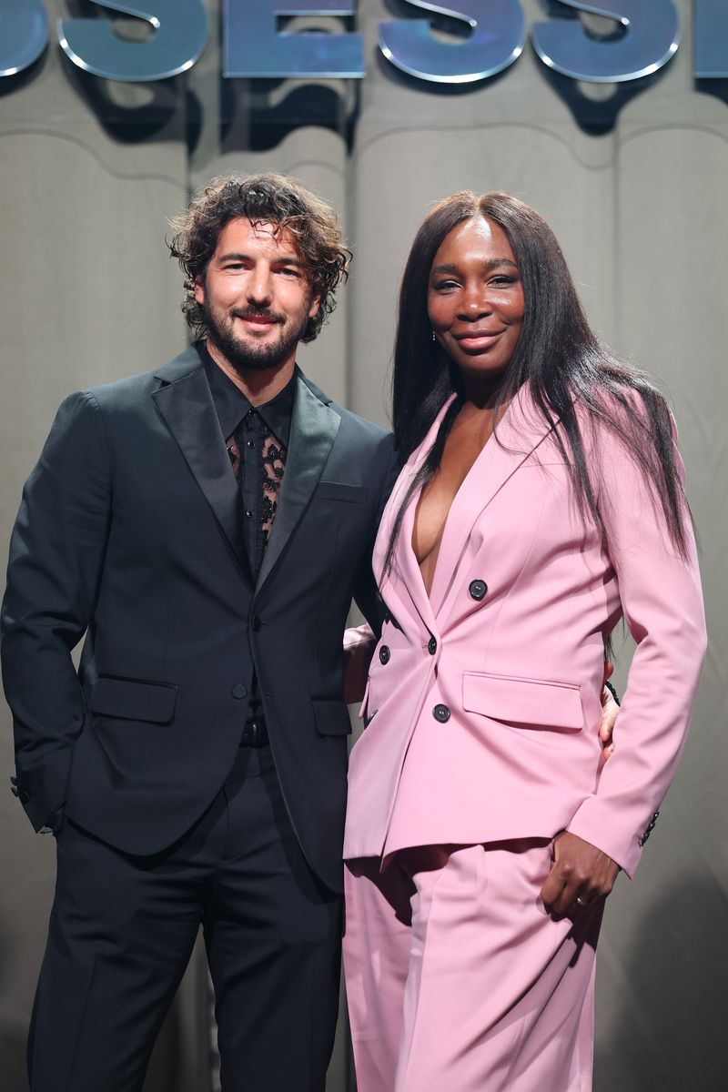 Venus Williams's Fiancé, Andrea Preti, Cheers Her on at the US Open