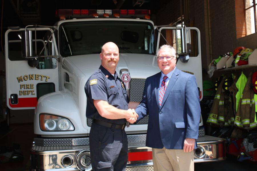 Brandon Pennington named new fire chief for Monett Fire Dept