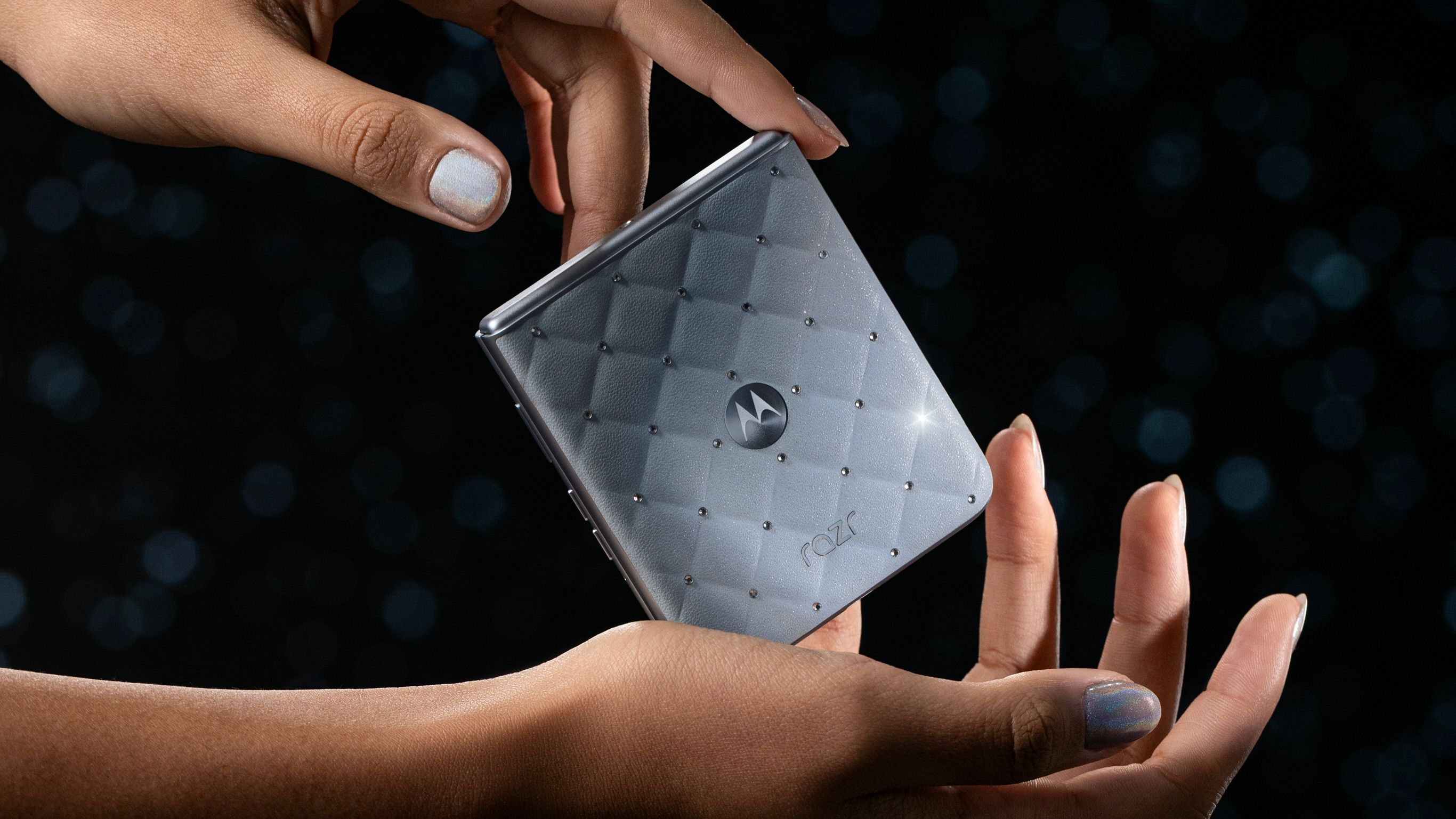 Moto lets Swarovski loose on a Razr phone with dramatic effect