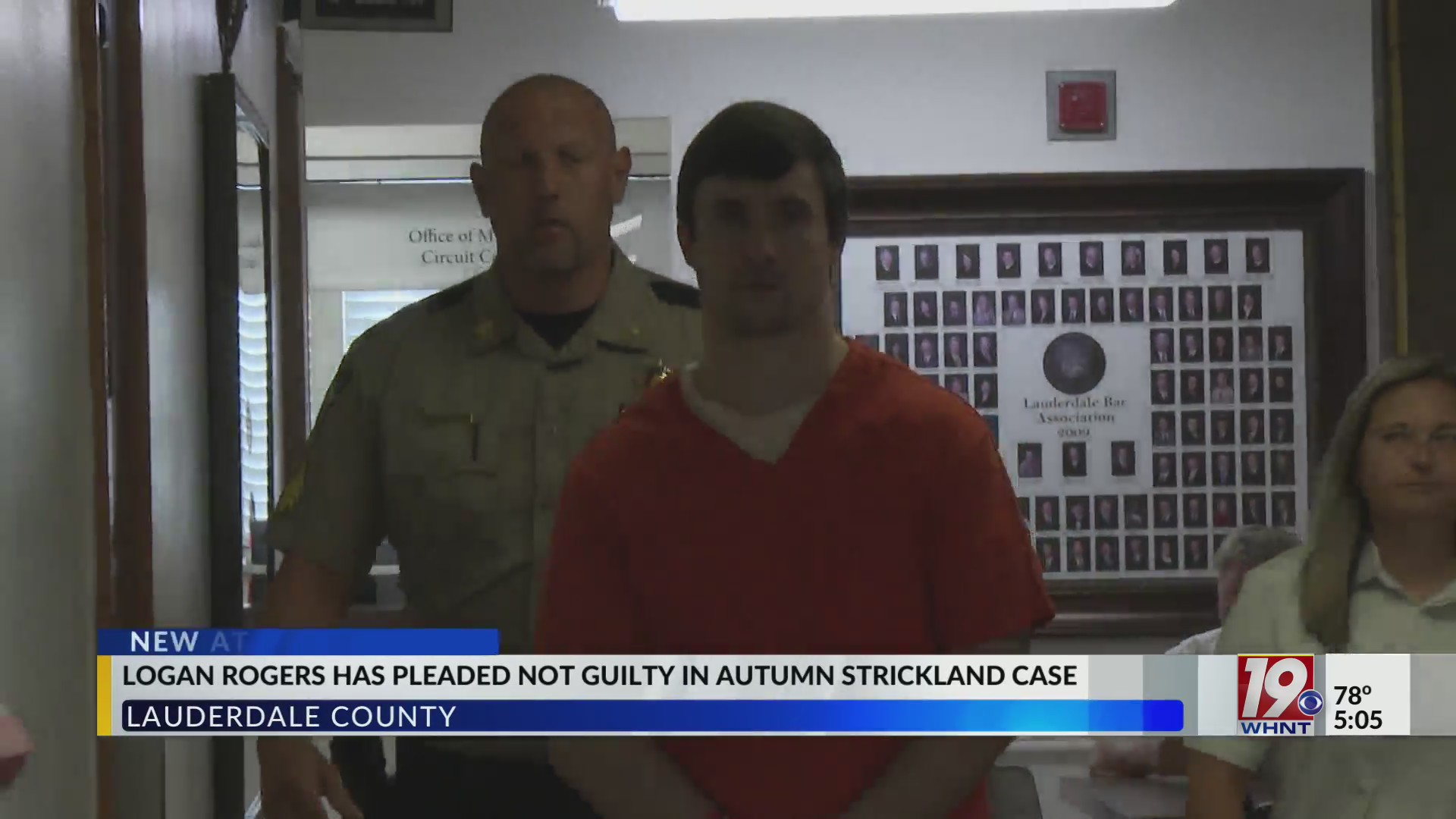 Logan Rogers Pleaded Not Guilty | Aug. 5, 2025 | News 19 at 5 p.m.