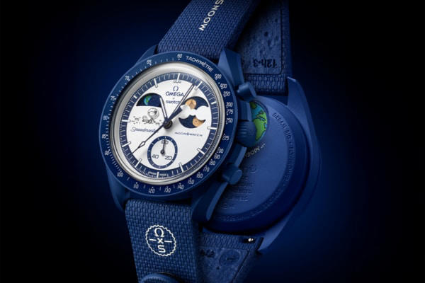 OMEGA x Swatch’s New ‘Mission to Earthphase’ Moonshine Gold Coming This ...