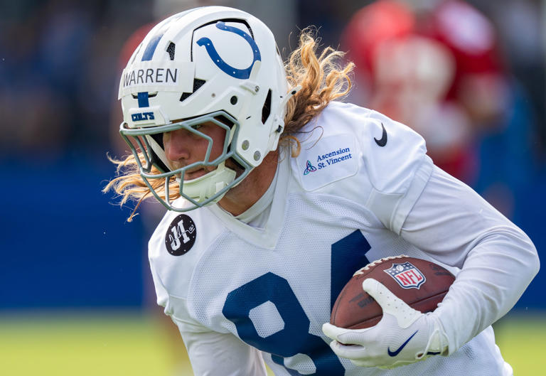 Colts can't contain excitement for this first year player