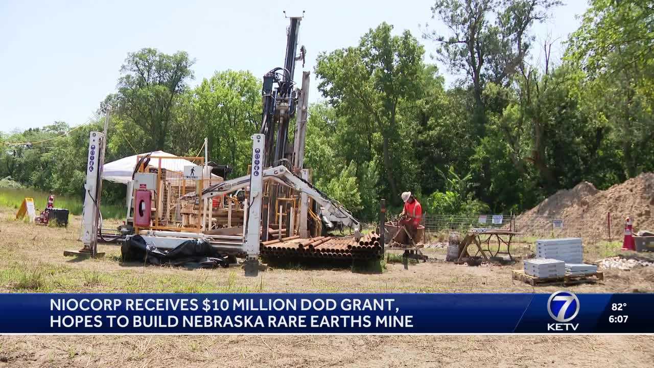 NioCorp officially gets $10 million grant as it hopes to build Nebraska ...