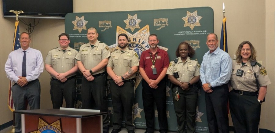 Scott County Sheriff’s Office holds promotional ceremony