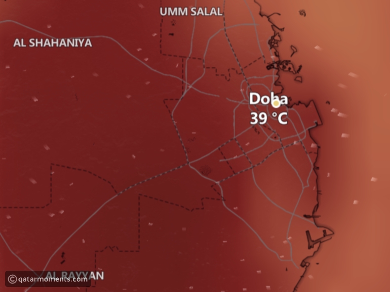 Sunny with Highs of 40°C and High Humidity: Doha Weather Forecast for ...