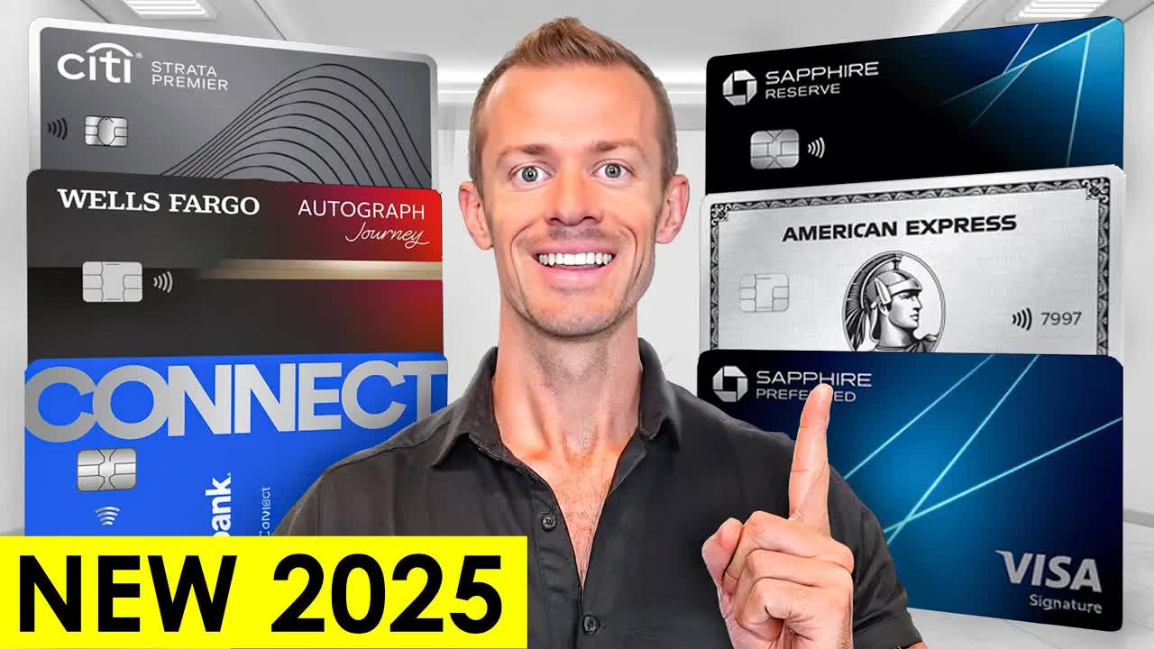 Best Travel Credit Cards 2025 (You NEED At Least 1)