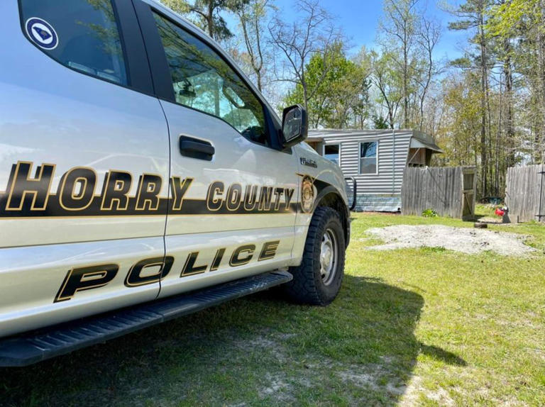 Vehicle pursuit ends with two arrests, briefly shuts down Conway road