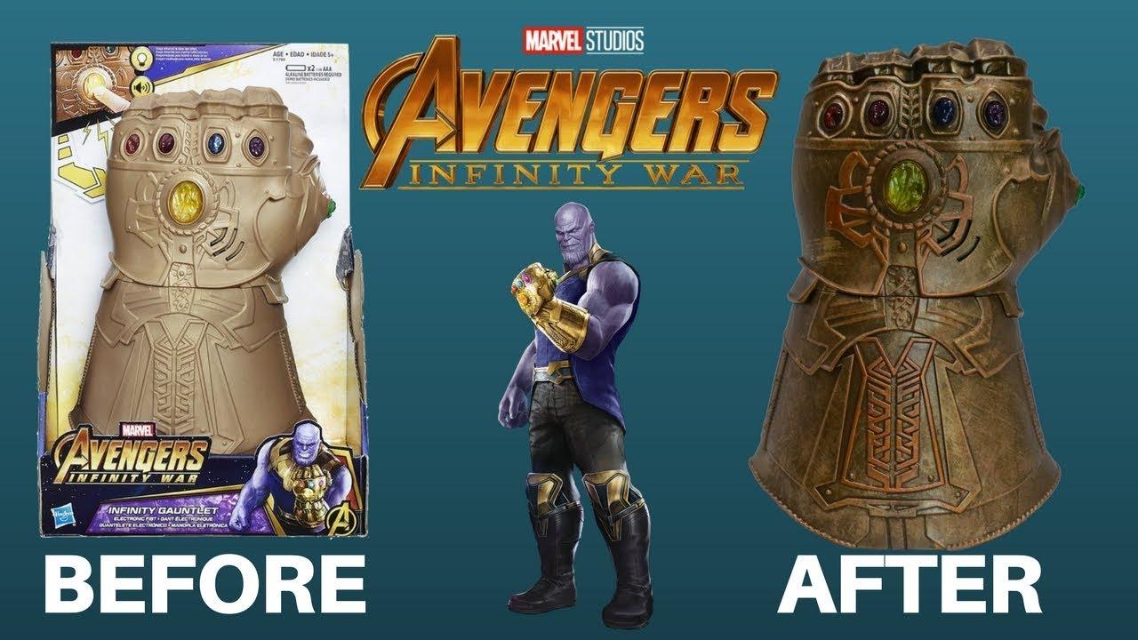 Hasbro Infinity Gauntlet Makeover- Chris' Custom Collectables!