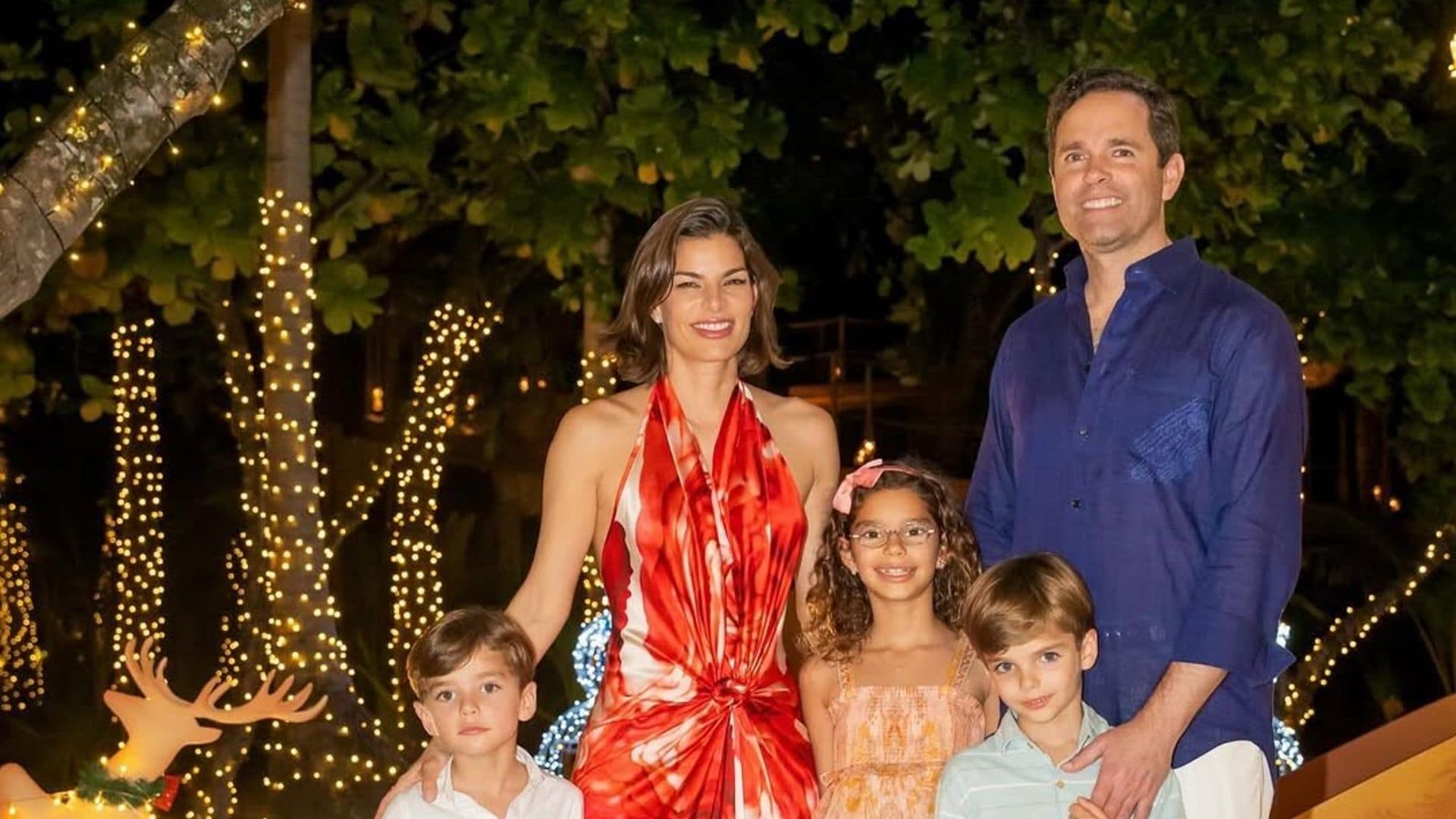 Bárbara Coppel y sus hijos celebran los 48 años de Alejandro Hank Amaya ...