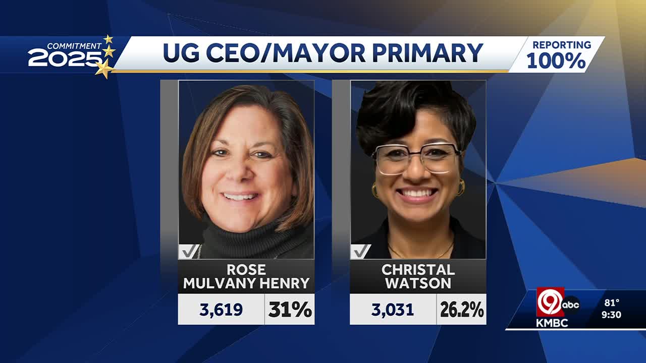 Rose Mulvany Henry and Christal Watson advance in Unified Government ...