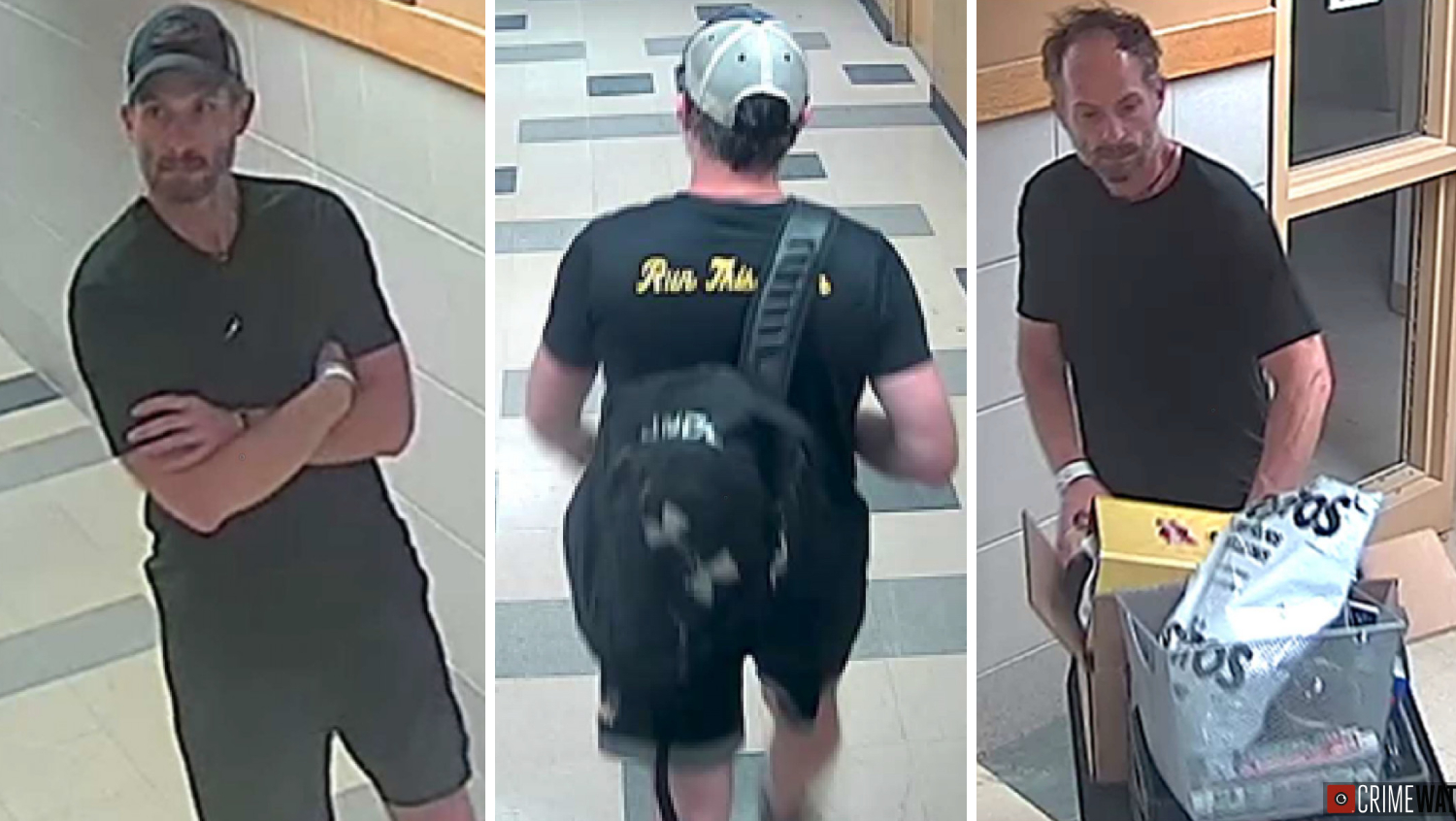 Man breaks into high school, uses shower and steals food and clothes ...