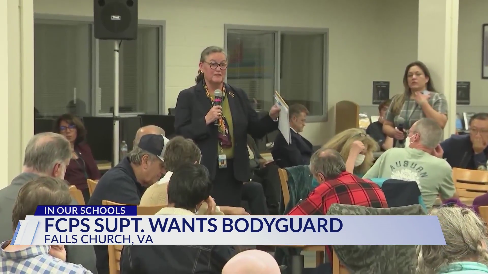 Fairfax County Public Schools superintendent wants a bodyguard