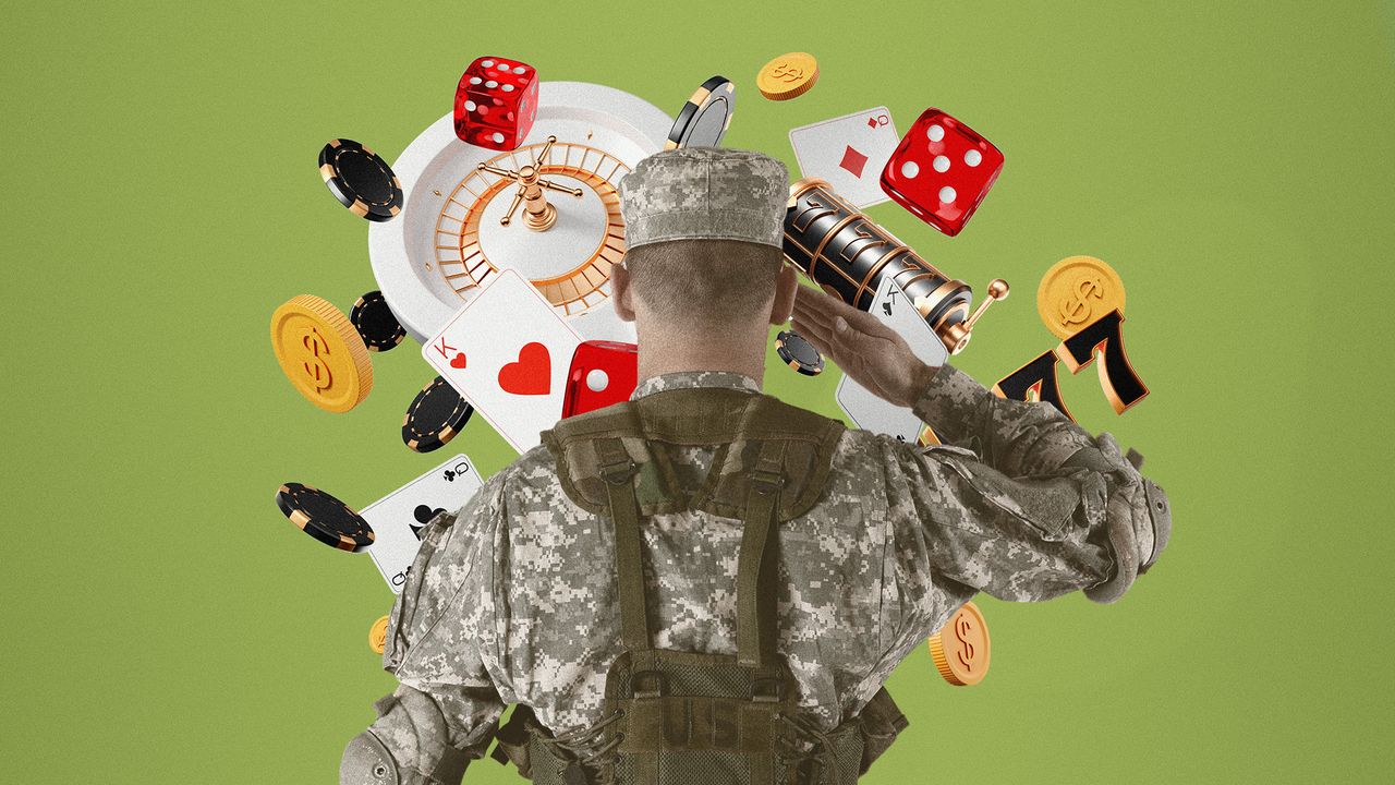 Recreation or addiction? Military base slot machines rake in millions.