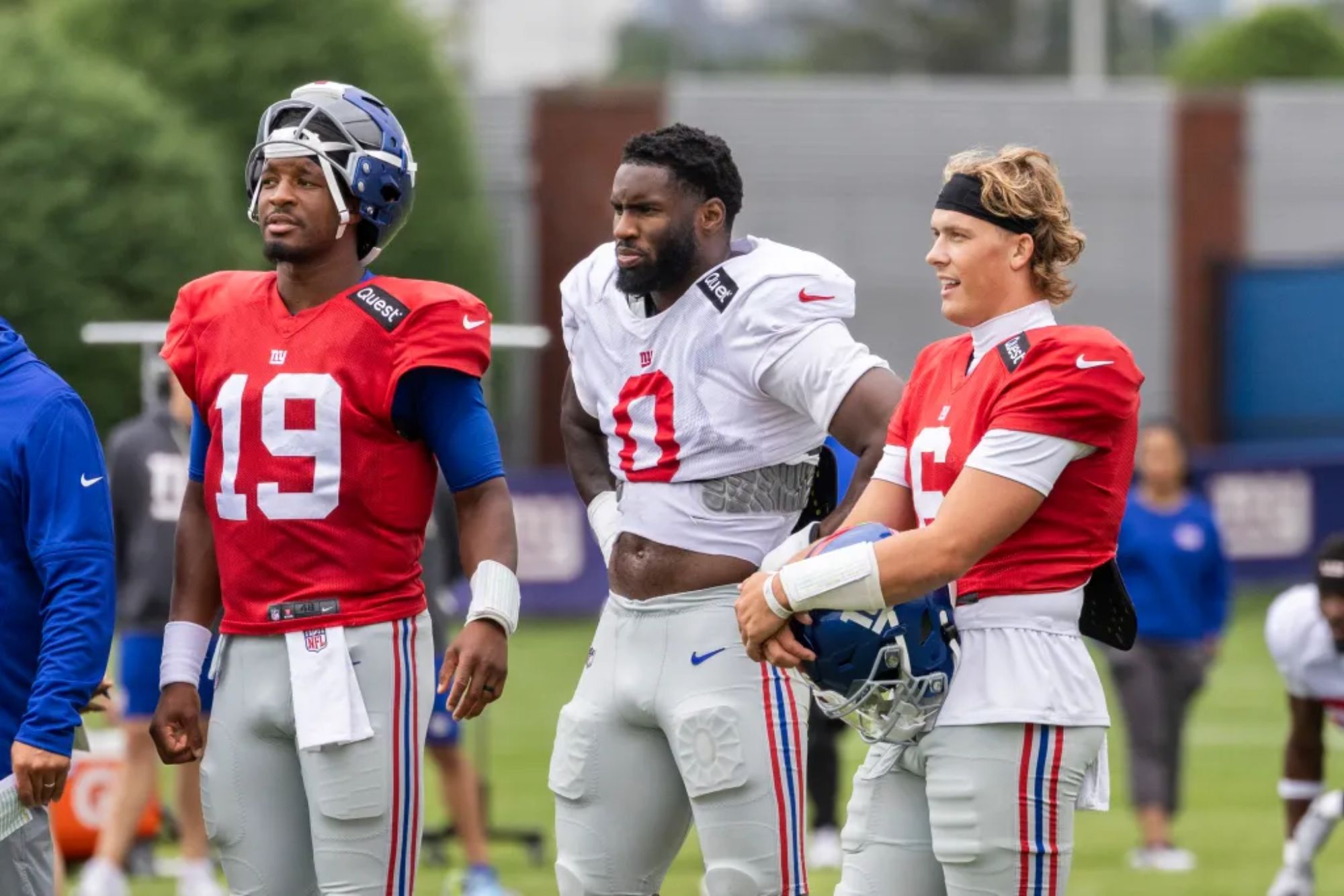 Takeaways from Giants’ first depth chart — starting with QB competition