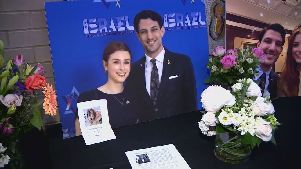 Family of Israeli embassy staffer Yaron Lischinsky speaks with 7News