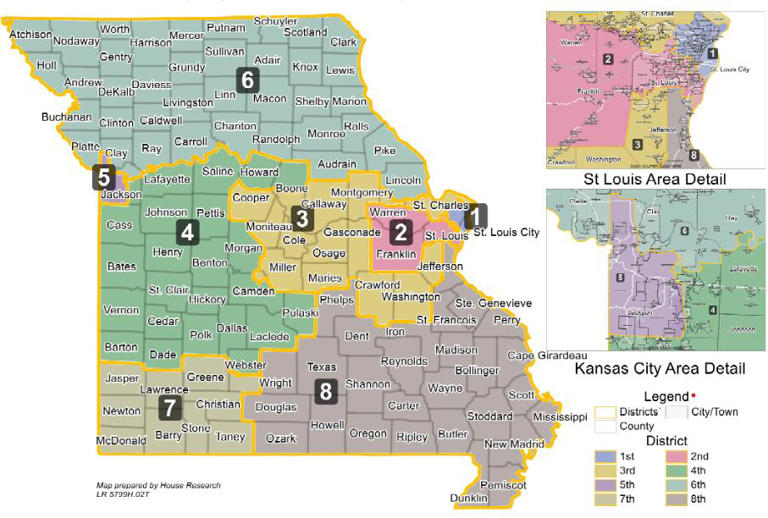 Calls to redraw Missouri congressional districts pick up support from ...