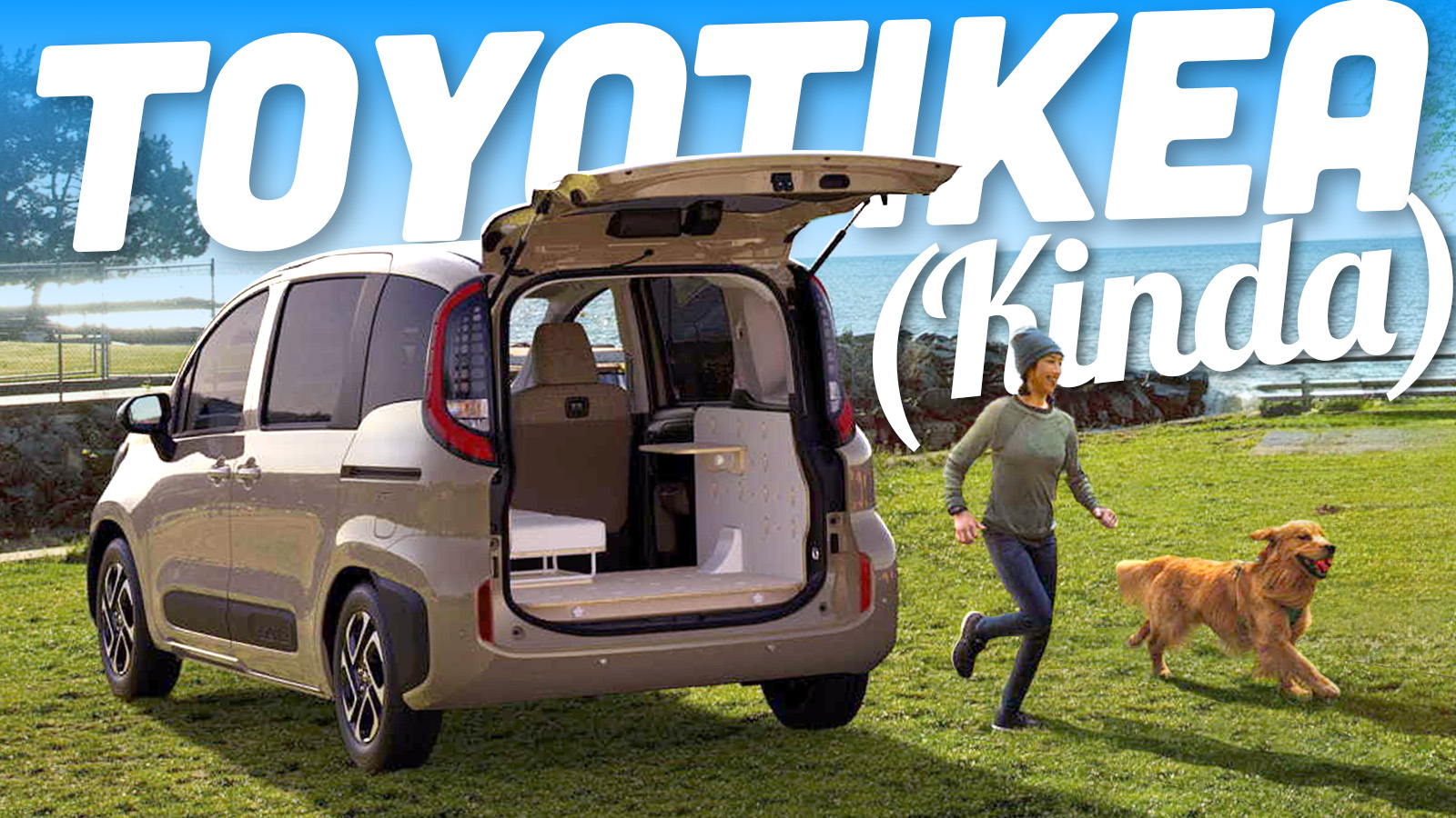 This New Toyota Camper Is Smaller Than A Corolla And Features Modules ...