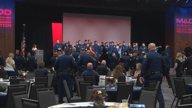 La. law enforcement officers recognized for DWI arrests made in the past year
