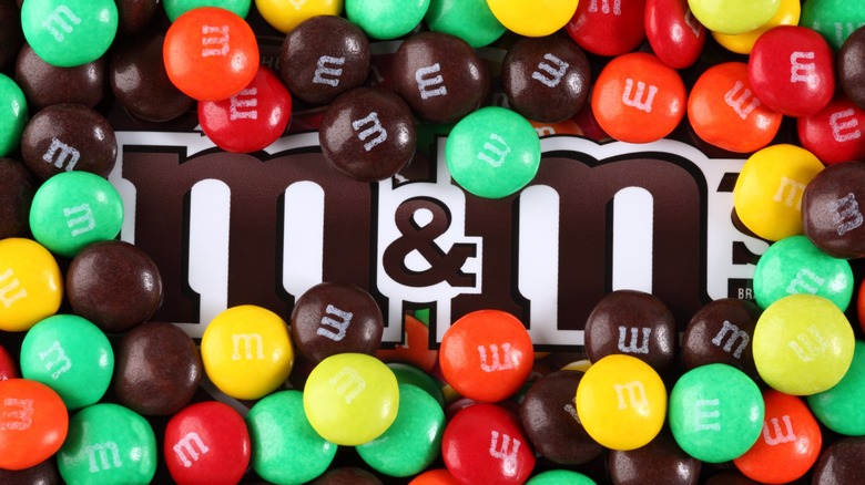 The Rarest M&M Color Was Actually Ubiquitous Back In The Day