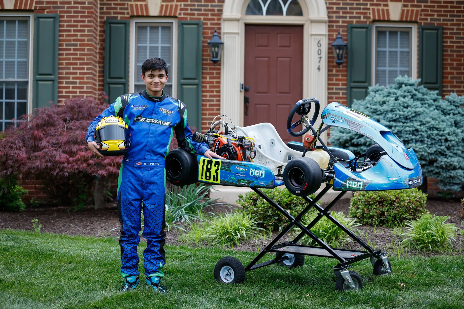 Battlefield High School student finds his voice – and speed – on the track