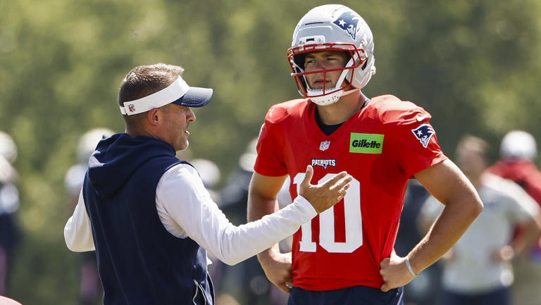 Josh McDaniels Has New Plan for Patriots QB Drake Maye