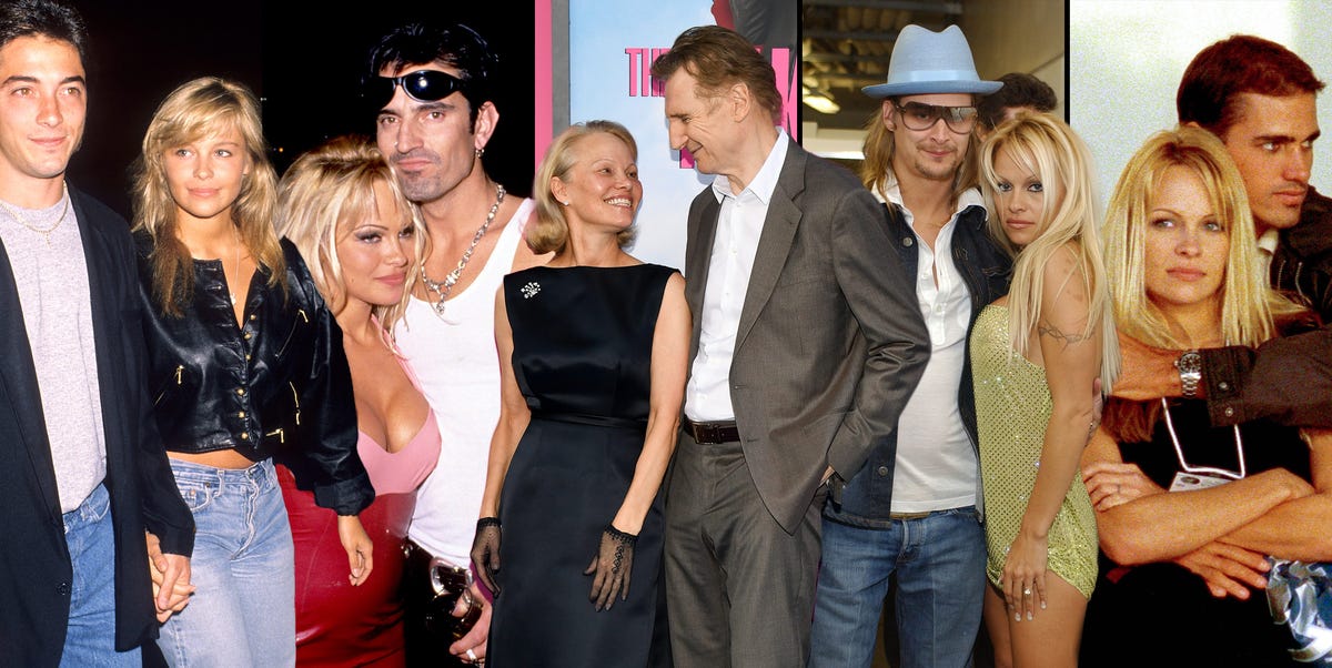 Pamela Anderson's Dating History—a Look Back at Her A-List Romances and ...