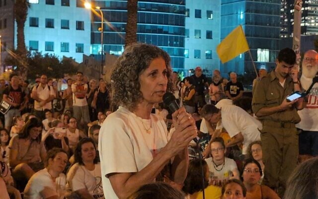 At Tel Aviv sit-in, mother of Nimrod Cohen says occupying Gaza will be ...