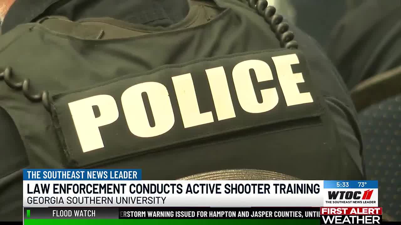 Active shooter response training takes place at Georgia Southern
