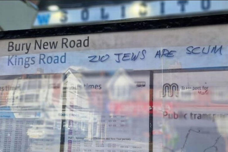 Sickening extent of anti-Jewish incidents in Greater Manchester in ...