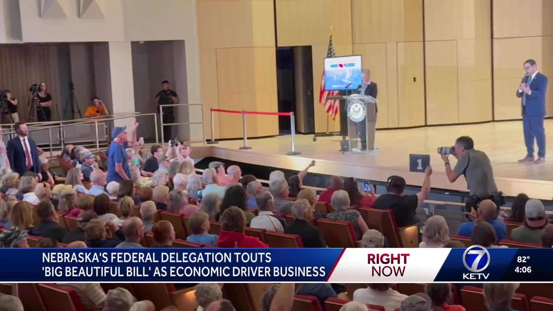 Nebraska federal delegation touts 'Big Beautiful Bill' as economic driver