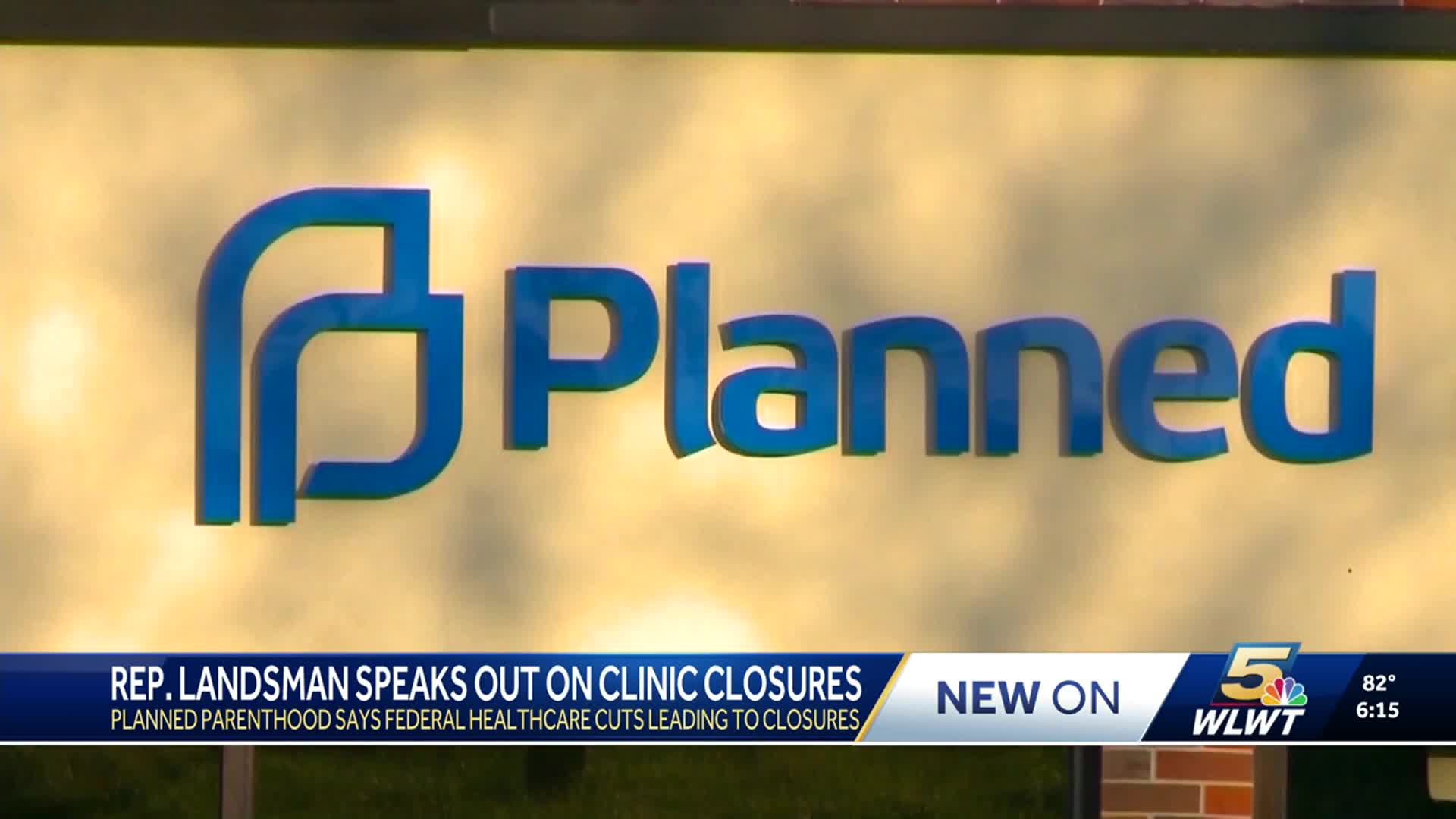 Rep. Landsman speaks on Planned Parenthood clinic closures amid federal ...