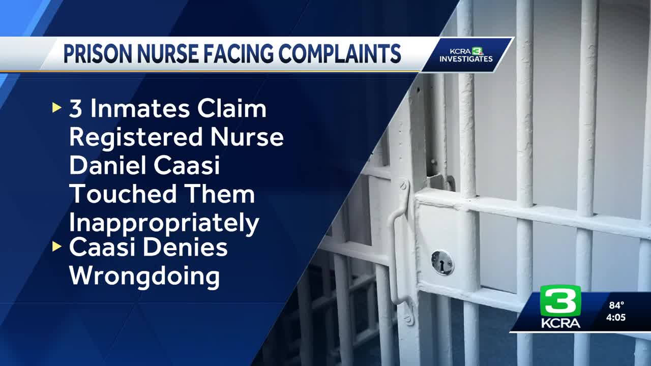 3 California inmates accuse registered nurse of sexual abuse