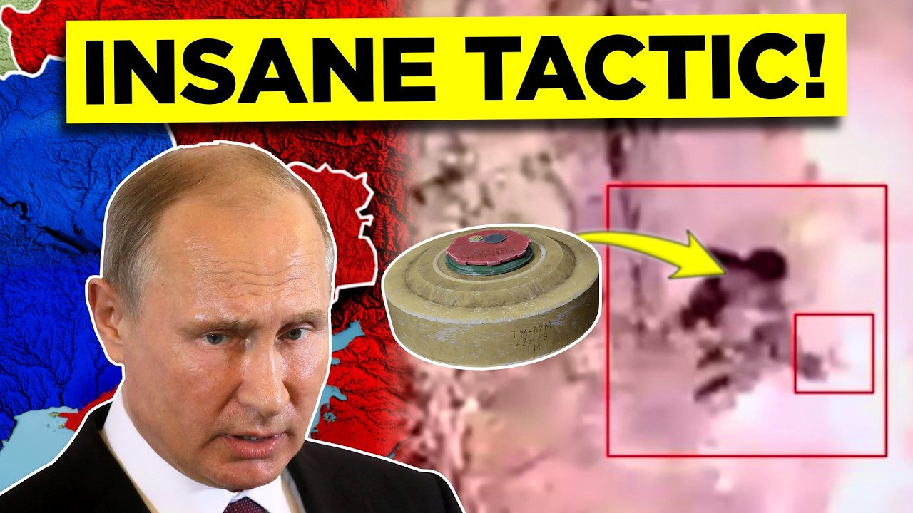 Self-Exploding Russians Carry Landmines on Their Backs.. WHY????