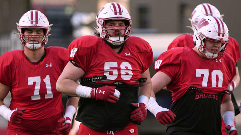 Wisconsin Badgers offensive line returning to high standard of ...