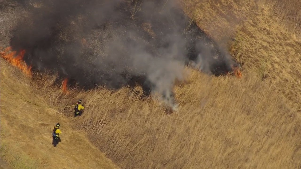 Vegetation fires spark in East Bay