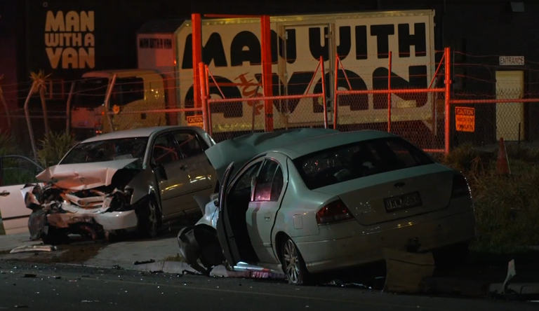 Woman's arm severed, three critically injured in Melbourne car crash