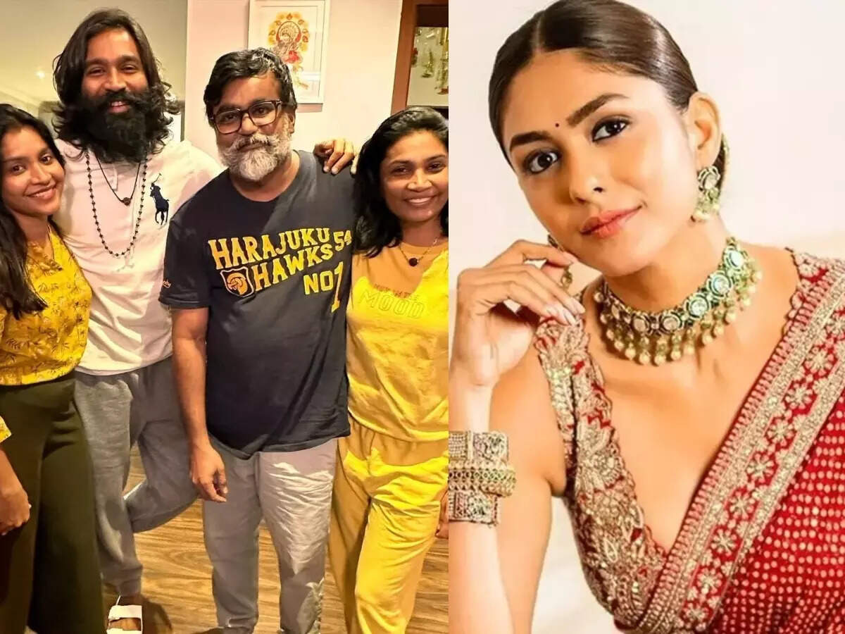 Mrunal Thakur follows Dhanush's two sisters on Instagram after viral hand-holding video. Who are ...