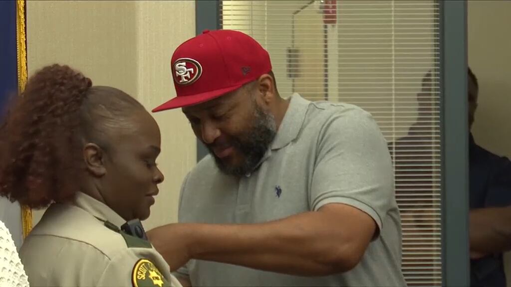 Promoted corrections officer wants to be role model for other Black women