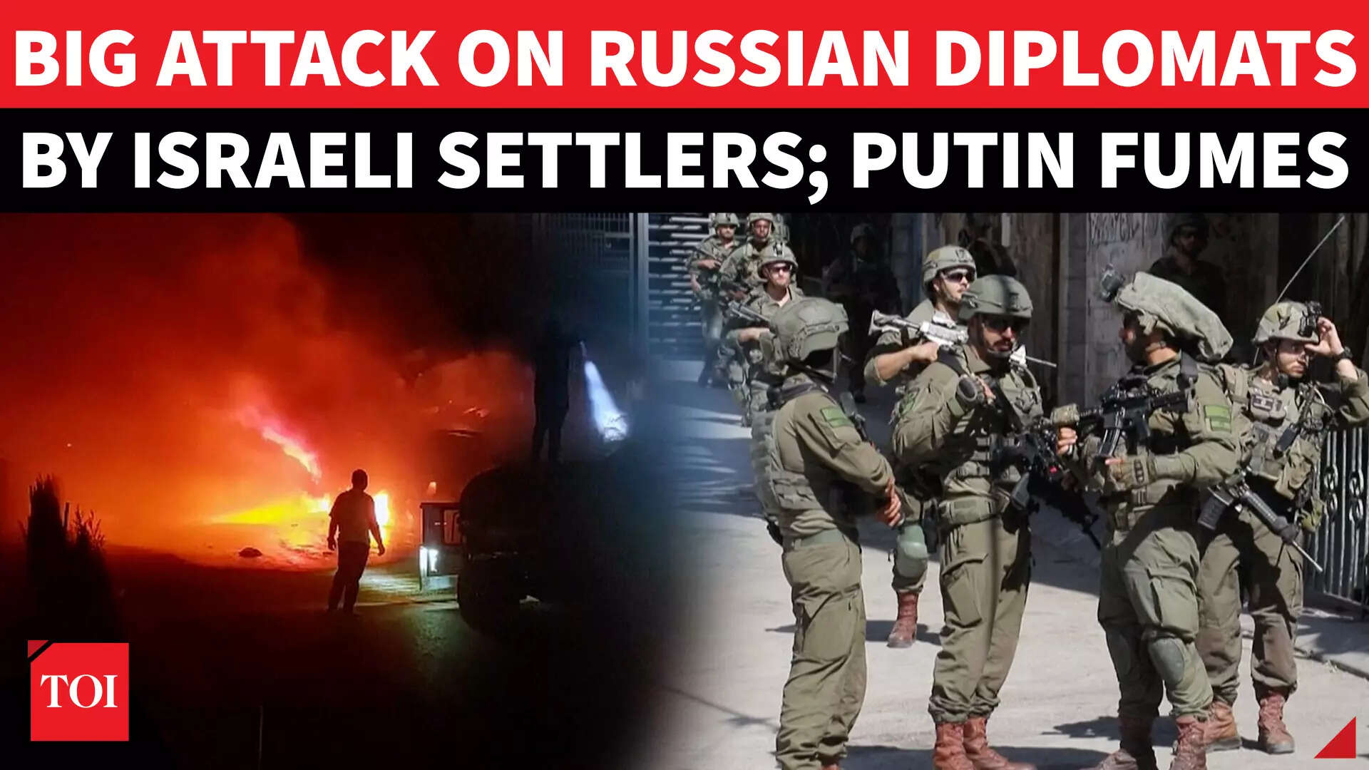 Russian Diplomatic Car Ambushed By Israeli Settlers In West Bank ...