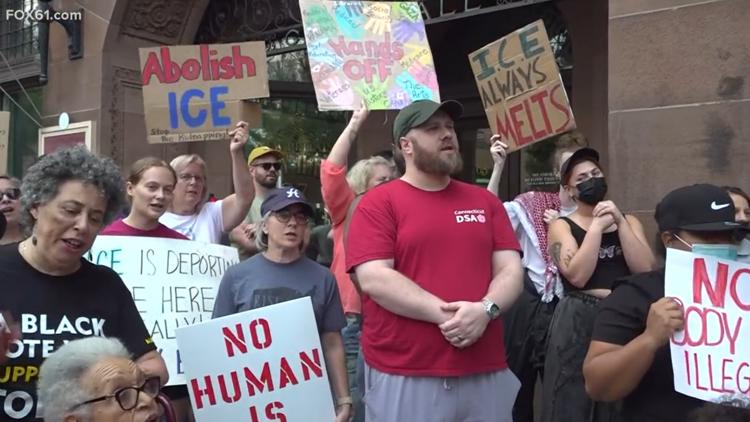 New Britain community leaders rally against recent ICE arrests