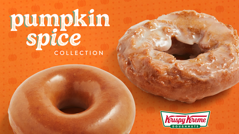 When you can get fall-flavored treats at Jacksonville Krispy Kreme ...