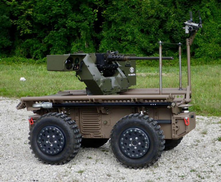 Le robot militaire de l'armée française capable de tirer à 400 mètres ...