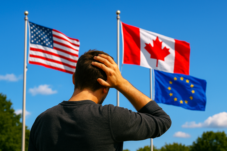 Americans Are Too Self-Conscious To Visit Europe While Canadians Freely ...