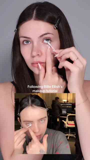 I Tried Following Billie Eilish’s Makeup Tutorial