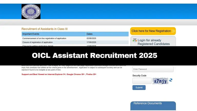 OICL Assistant Recruitment 2025: Application Process For 500 Posts ...