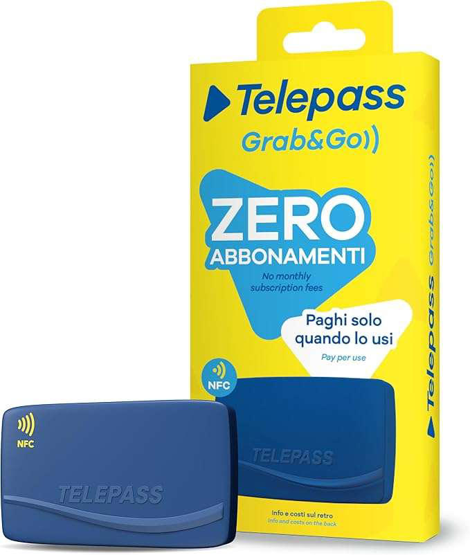 Telepass Grab&Go Amazon: on demand, zero abbonamenti