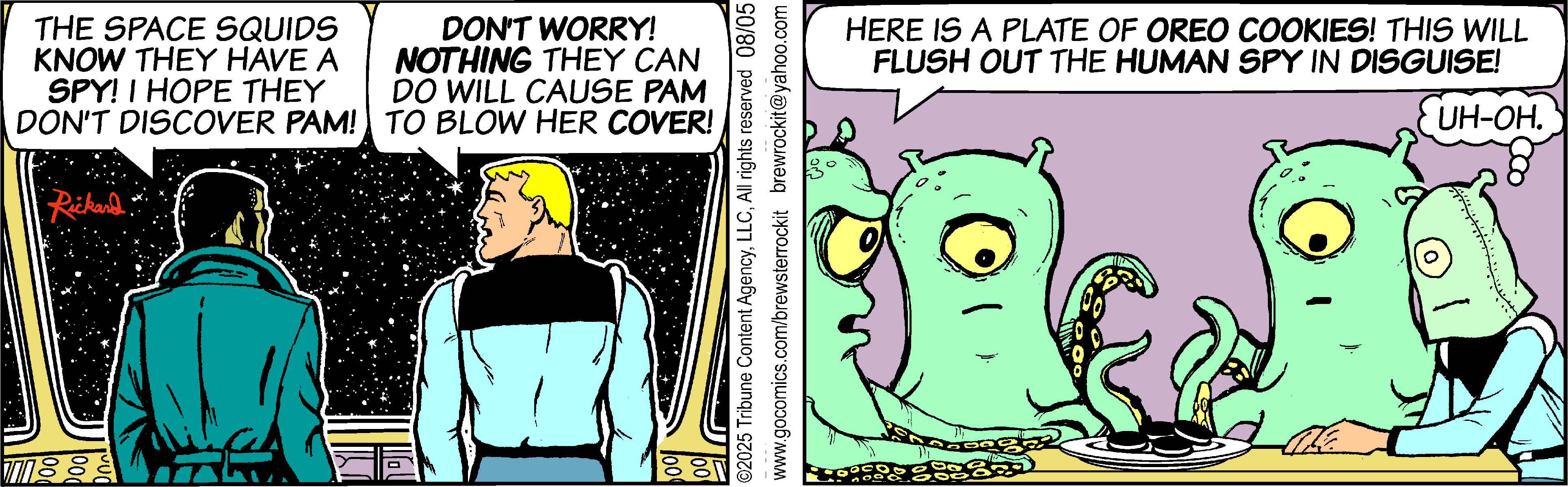 Brewster Rockit by Tim Rickard