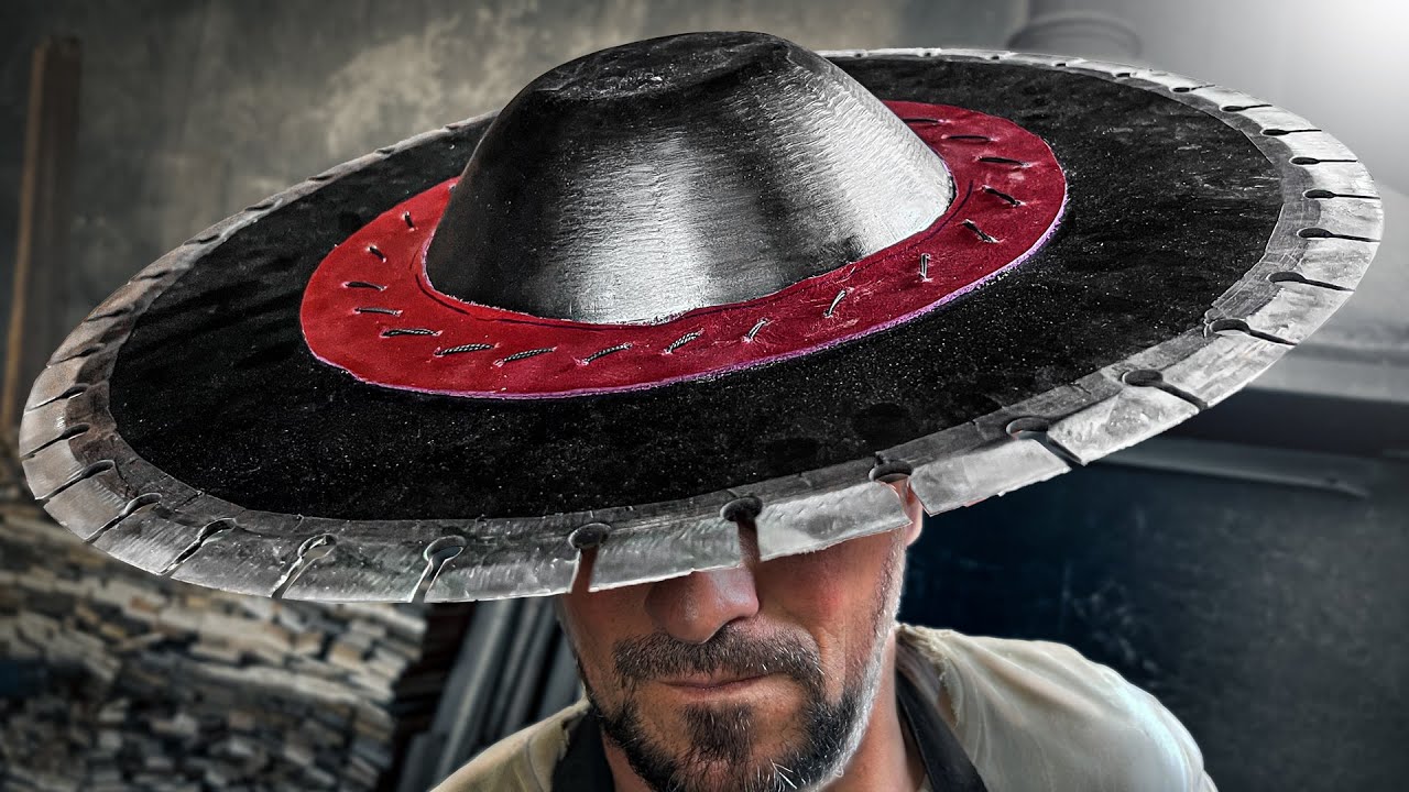 Made A Sharp Kung Lao Hat From The Game Mortal Kombat